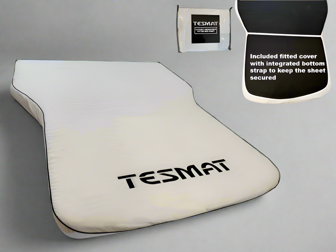 Fitted Bed Sheet for TESMAT Luxe | Tesla Mattresses + Privacy Screens